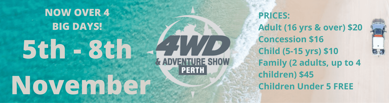 Buy Tickets - Perth 4WD and Adventure Show